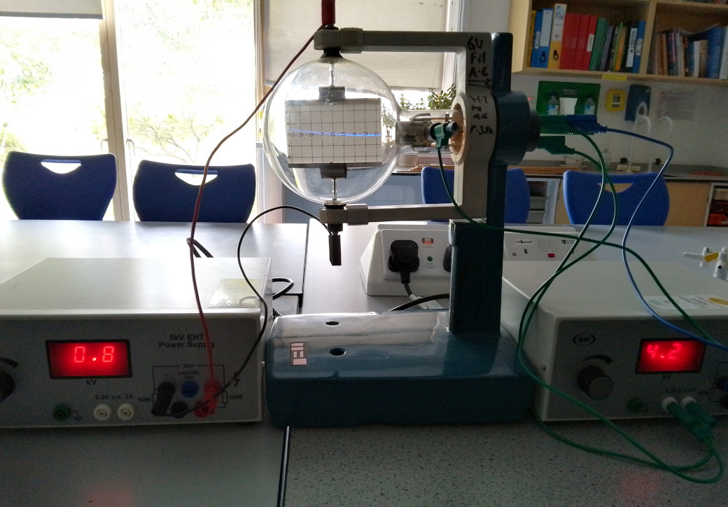 Electron deflection tube – Mr Tarrant's physbang 'blog